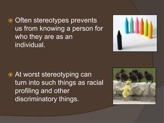 Stereotyping | PPTX