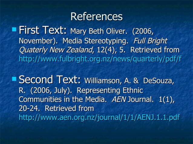 Stereotyping in the media | PPT