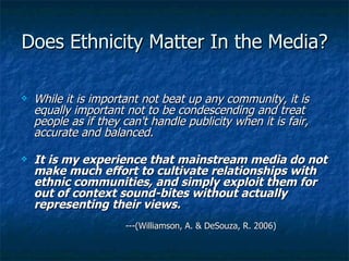 Stereotyping in the media | PPT