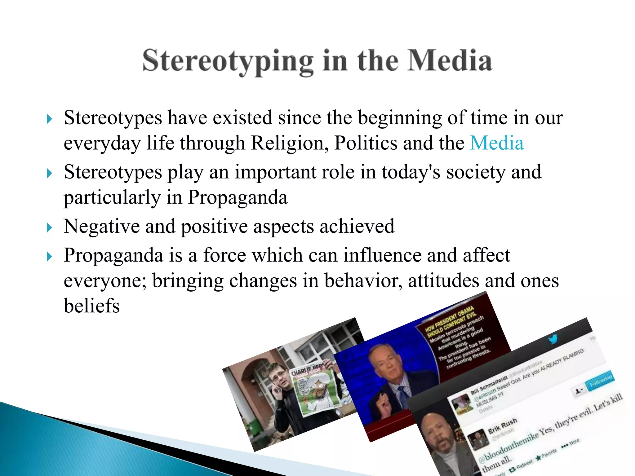 Stereotyping, Muslim Stereotyping & Islamophobia by Abid Zafar | PPTX | Islam | Religion ...