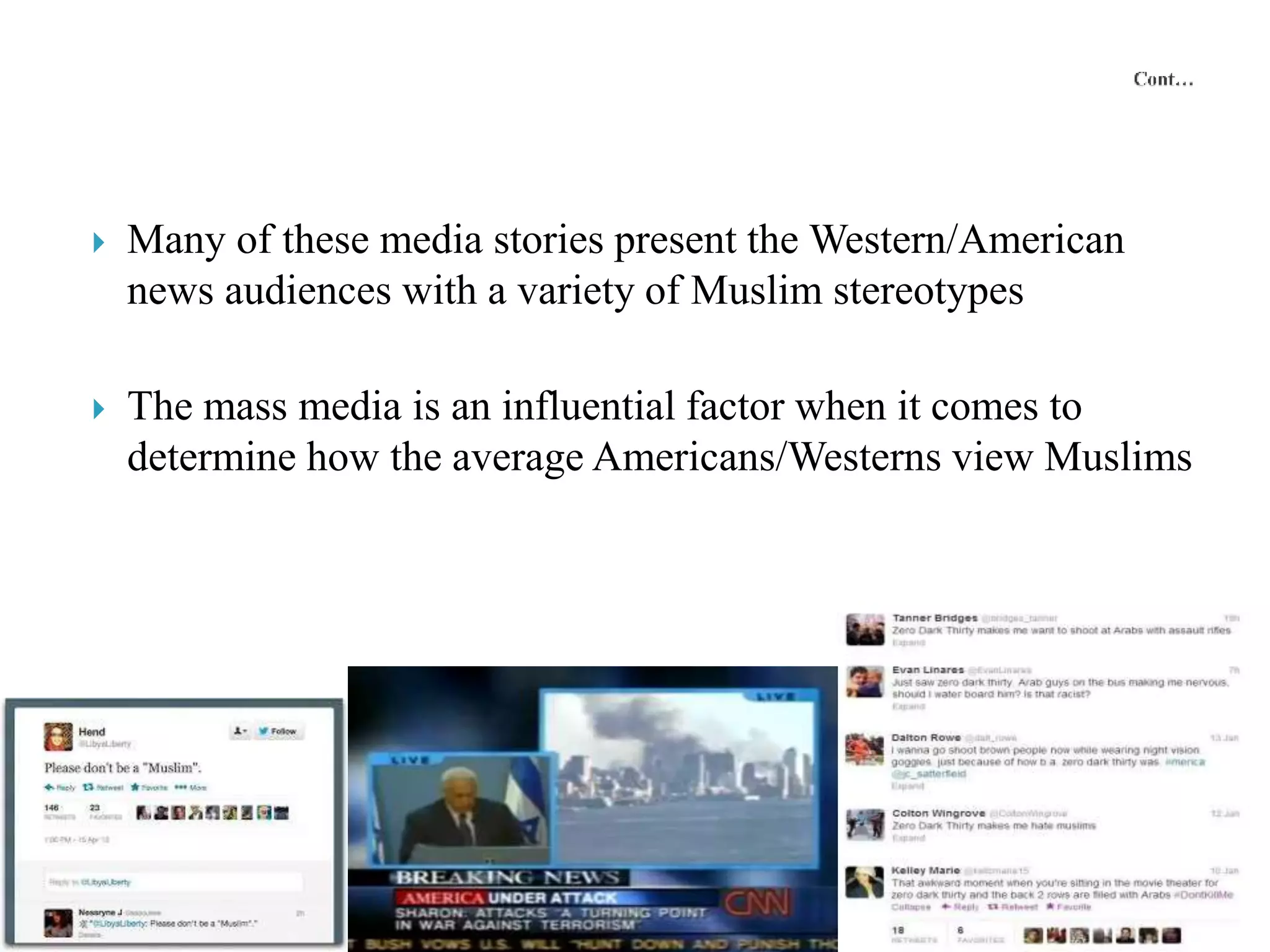 Stereotyping, Muslim Stereotyping & Islamophobia by Abid Zafar | PPT
