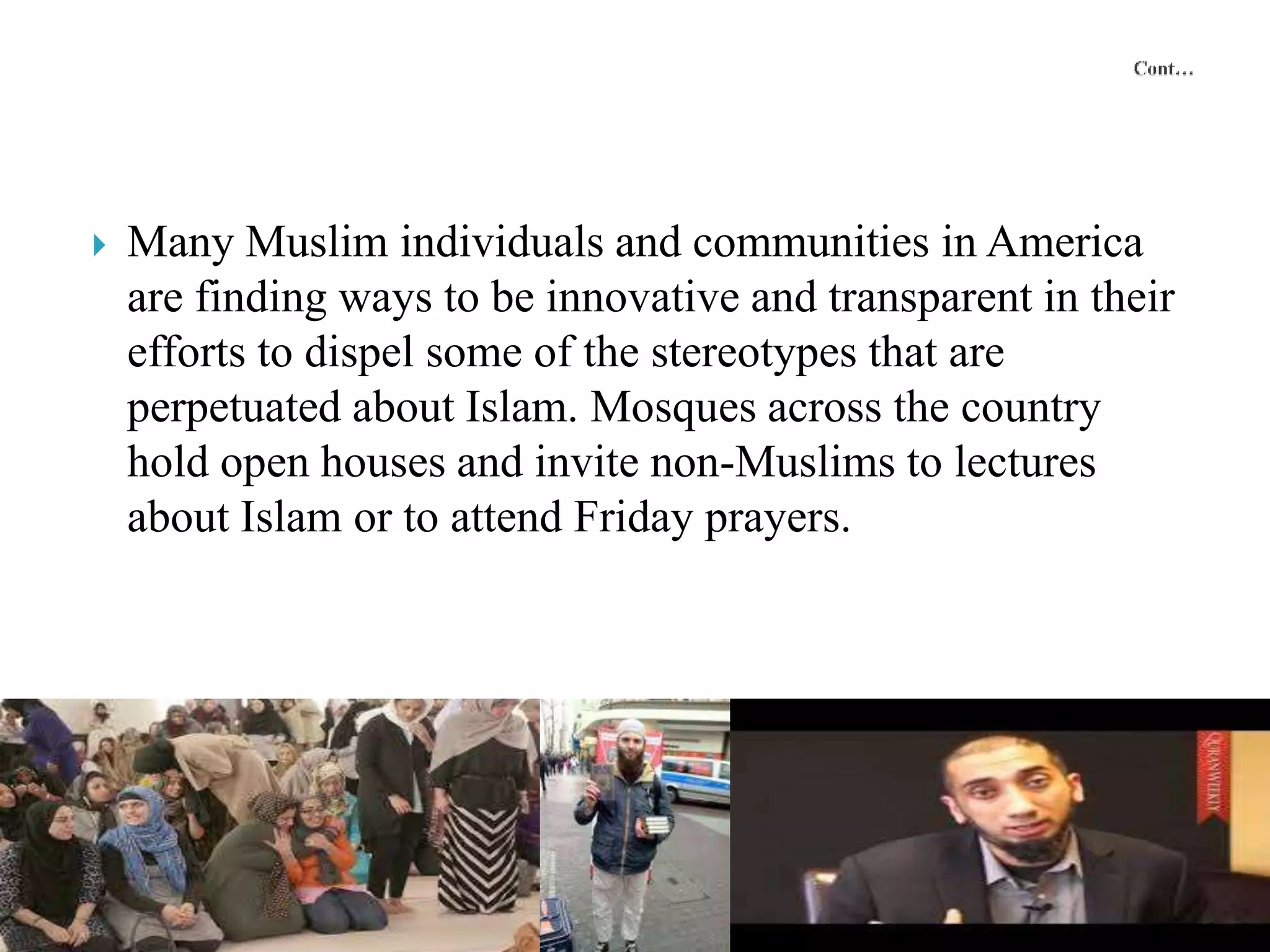 Stereotyping, Muslim Stereotyping & Islamophobia by Abid Zafar | PPT