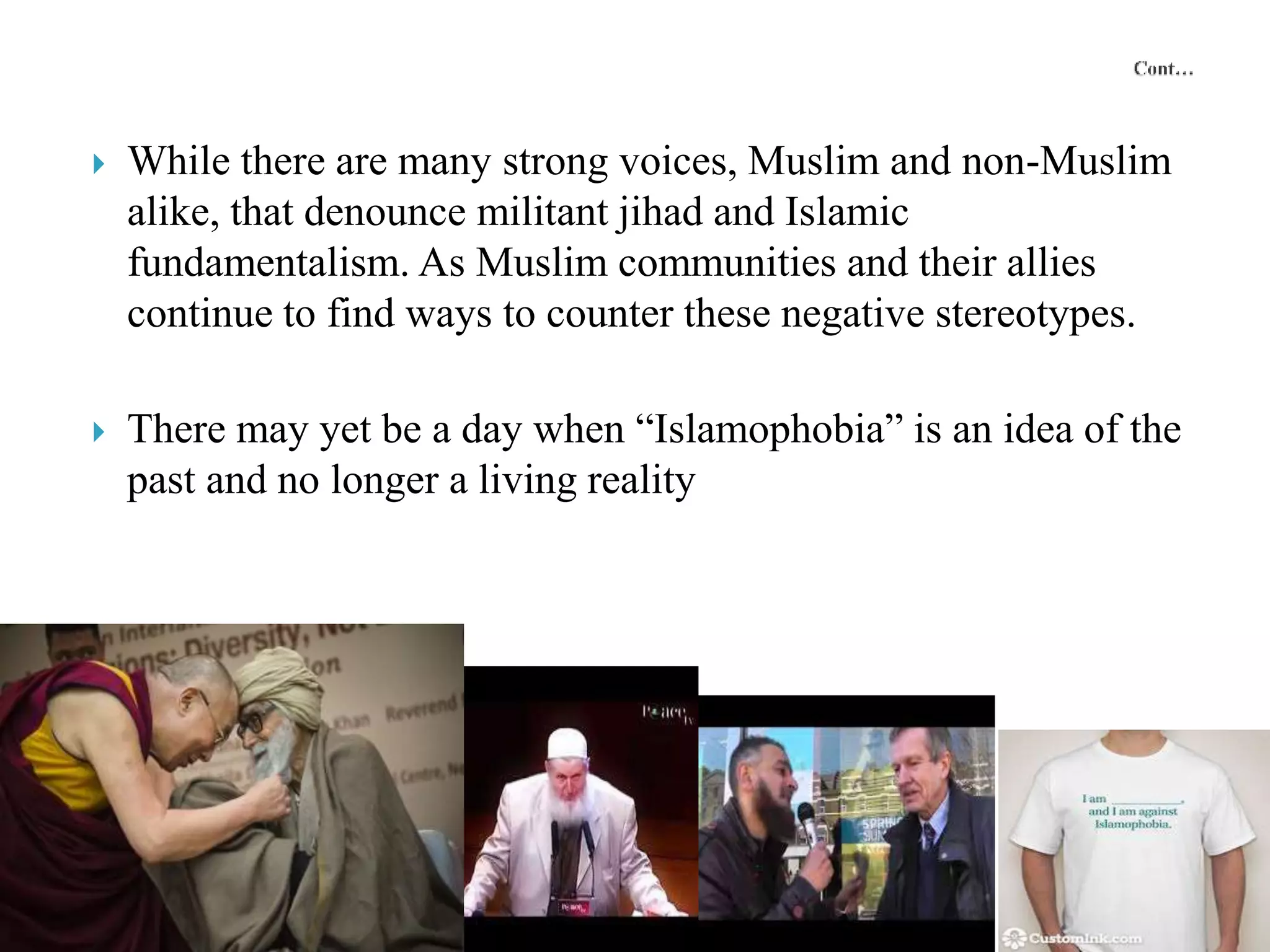Stereotyping, Muslim Stereotyping & Islamophobia by Abid Zafar | PPT