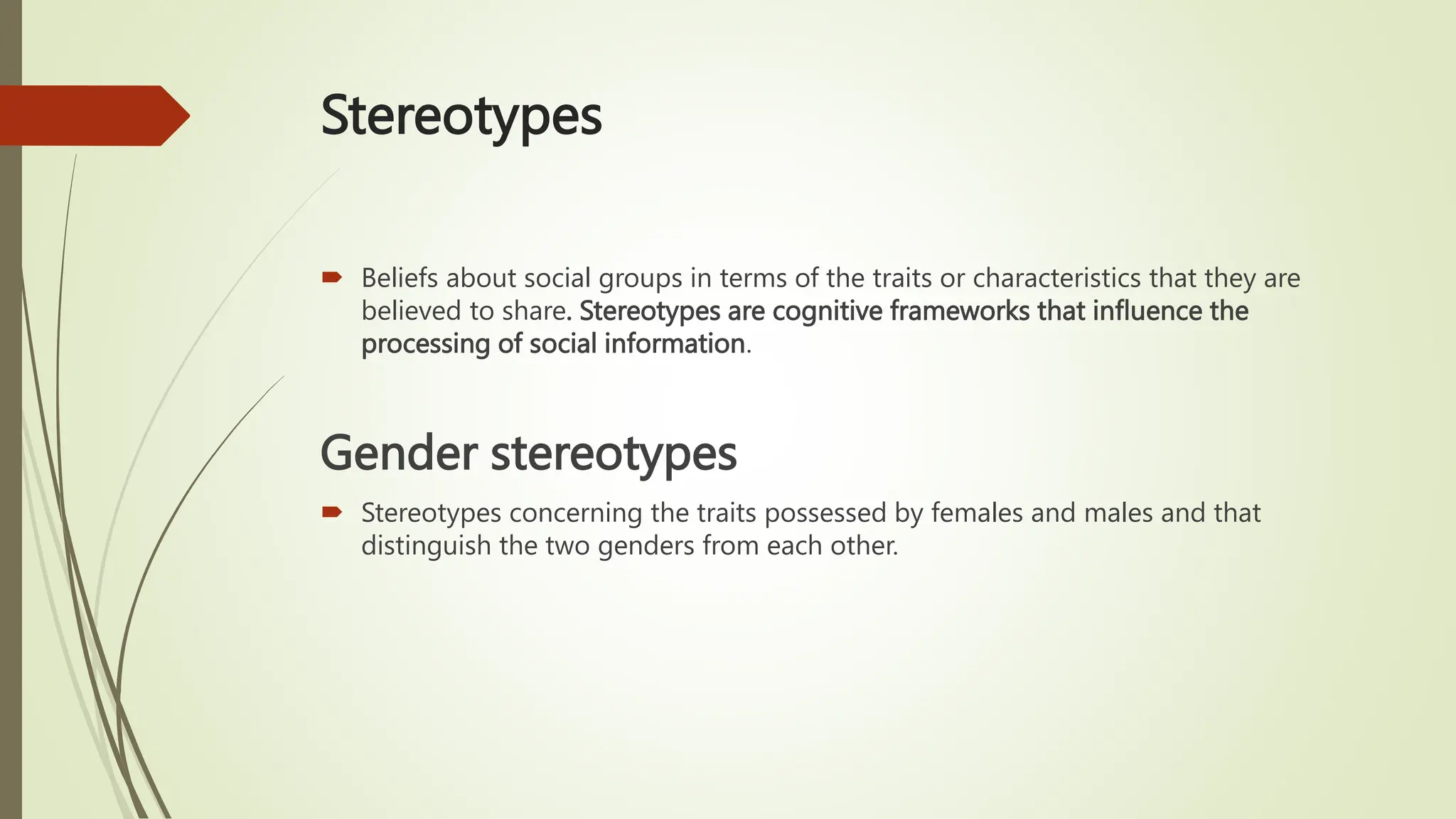 STEREOTYPING, PREJUDICE AND DISCRIMINATION | PPTX