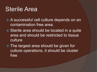 Sterile area | PPTX