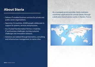 Steria Case Study | PDF | Computing | Technology & Computing
