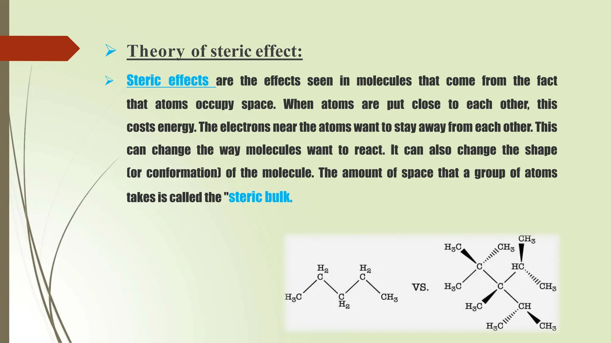 steric effect.pptx steric effect.pptx