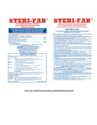 Steri fab 16 oz. | PDF