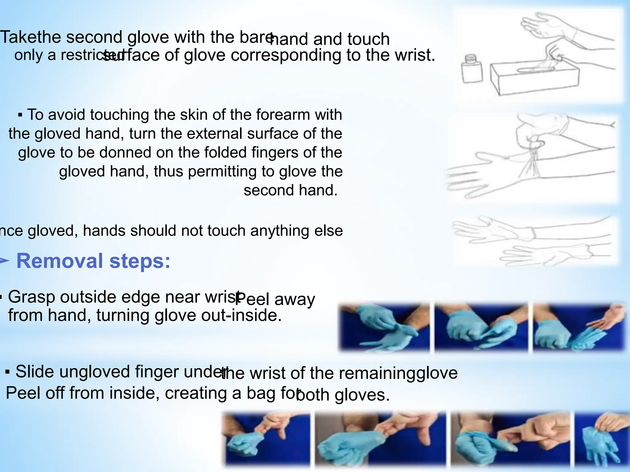 Sterile and non-sterile gloves.pptx