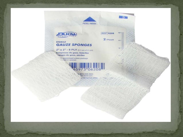 Sterile and non-sterile trolley set up.pptx | First Aid | Injuries