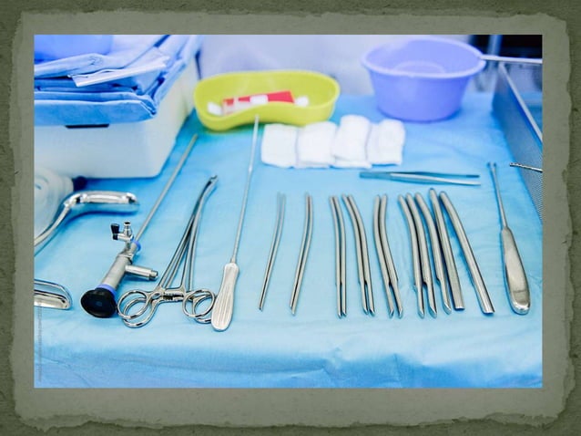 Sterile and non-sterile trolley set up.pptx | First Aid | Injuries