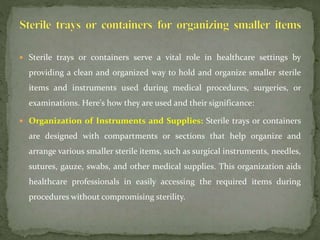Sterile and non-sterile trolley set up.pptx