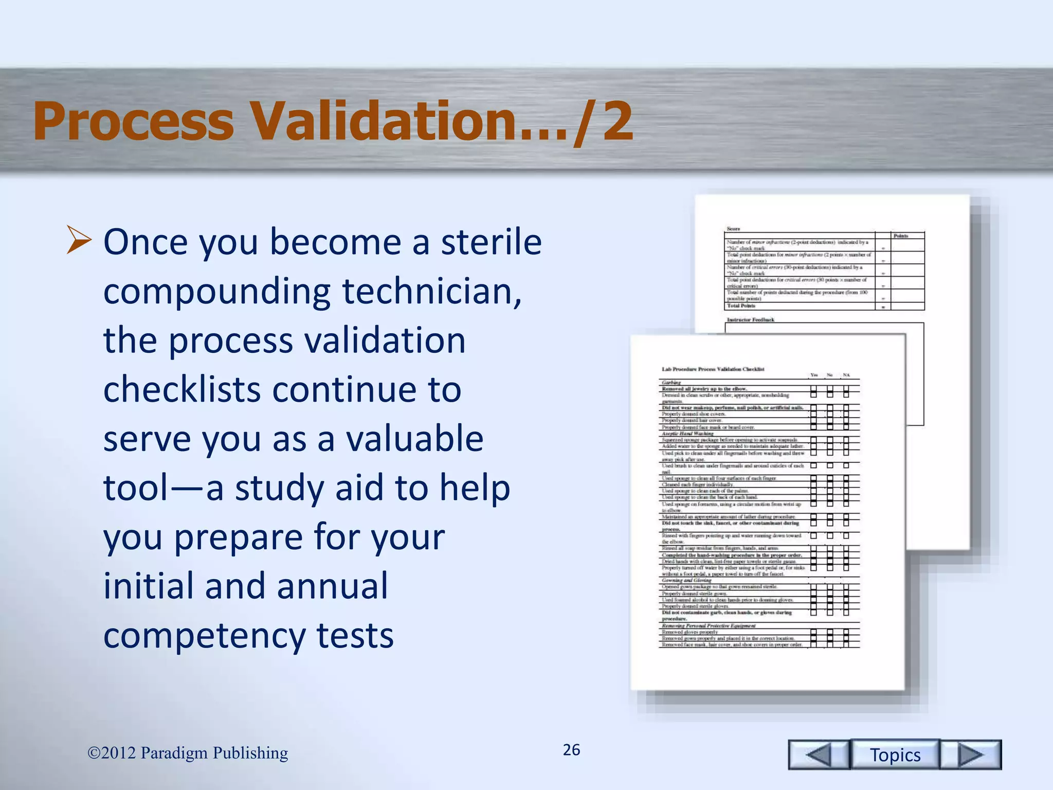 Sterile Compounding as a Pharmacy Technician | PPTX