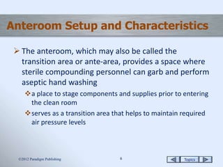 The Sterile Compounding Environment | PPTX