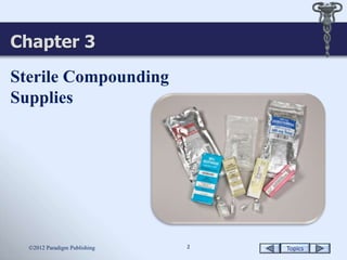 Sterile Compounding Supplies | PPTX
