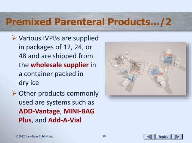 Sterile Compounding Supplies | PPTX