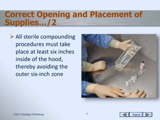 Sterile Compounding Supplies | PPTX