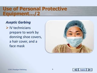 Aseptic Garbing, Hand Washing, and Gloving | PPTX