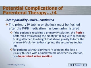 Small-Volume Parenteral Preparations | PPTX