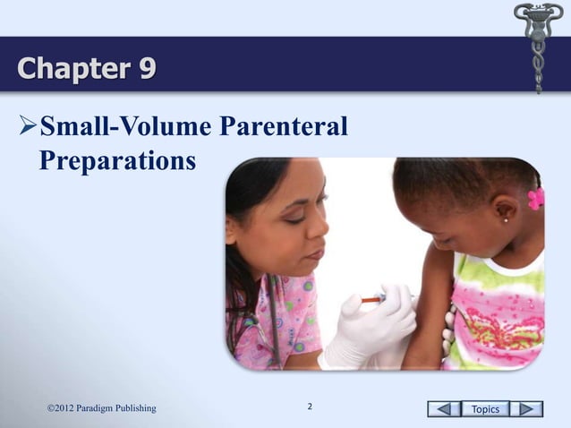 Small-Volume Parenteral Preparations | PPTX | Infectious Diseases ...