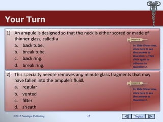Ampule-Based Preparations | PPTX