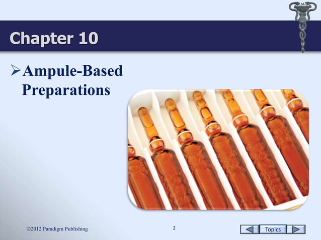 Ampule-Based Preparations | PPTX