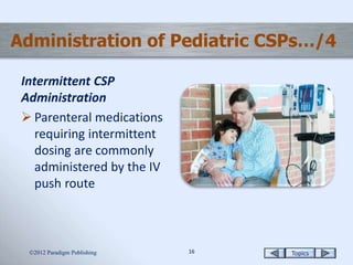 Pediatric Preparations | PPTX
