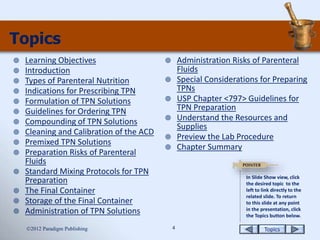 Total Parenteral Nutrition | PPTX