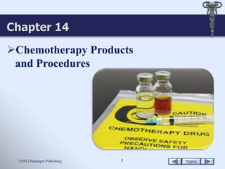 Chemotherapy Products and Procedures | PPTX