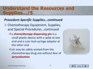 Chemotherapy Products and Procedures | PPTX