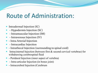 Sterile dosage forms d.pharmacy | PPTX