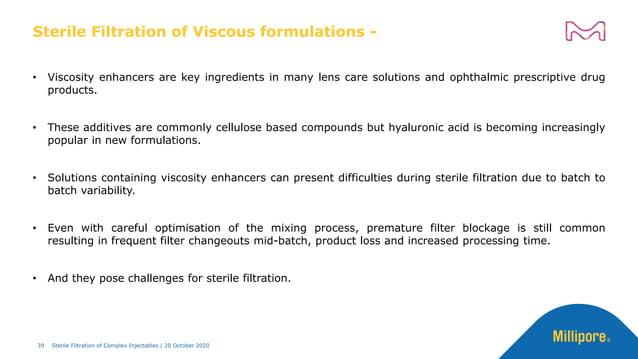 Sterile filtration of complex injectables by Partha Banerjee | PPTX ...