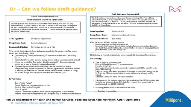 Sterile filtration of complex injectables by Partha Banerjee | PPT