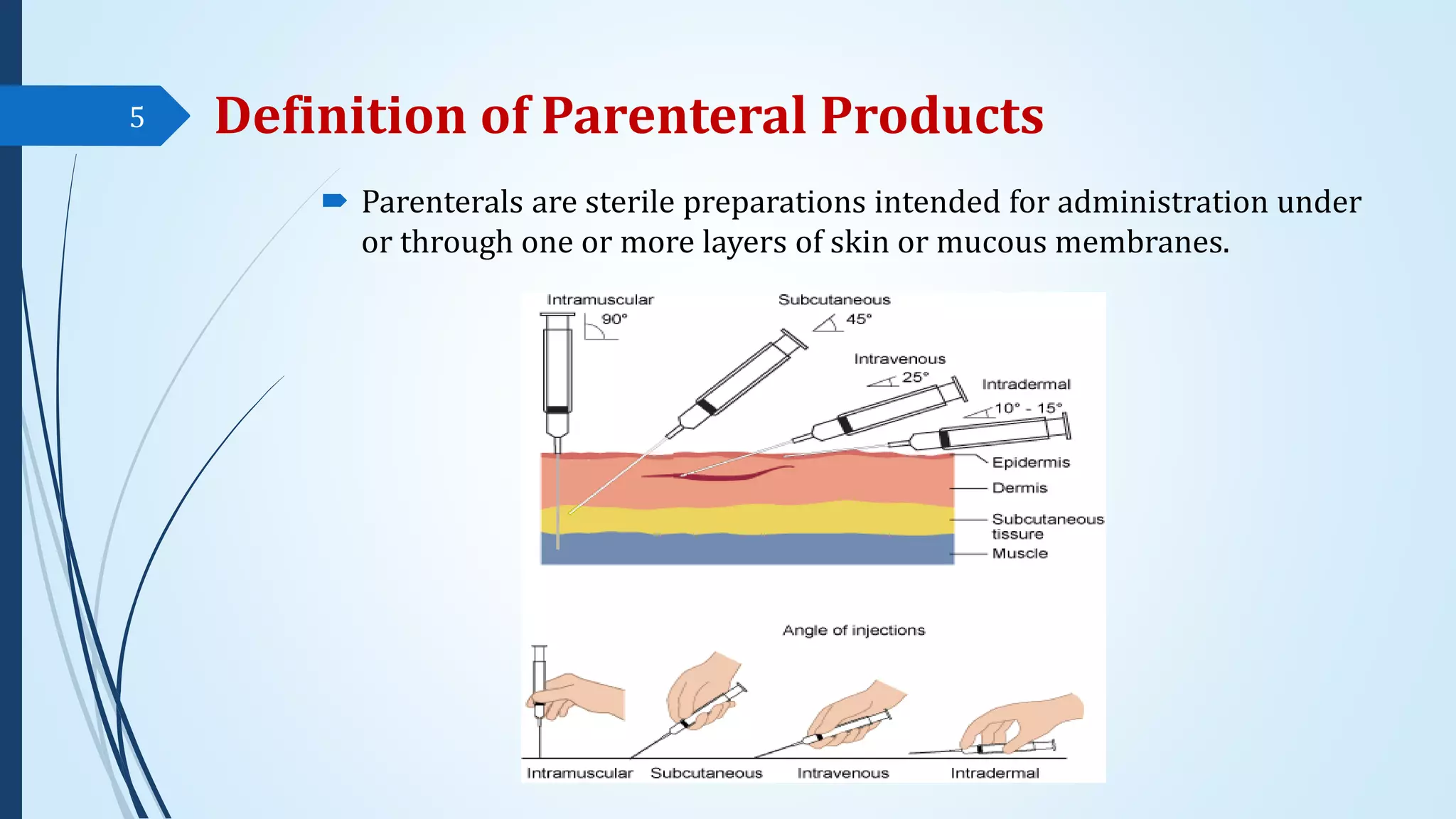 Sterile formulations | PDF