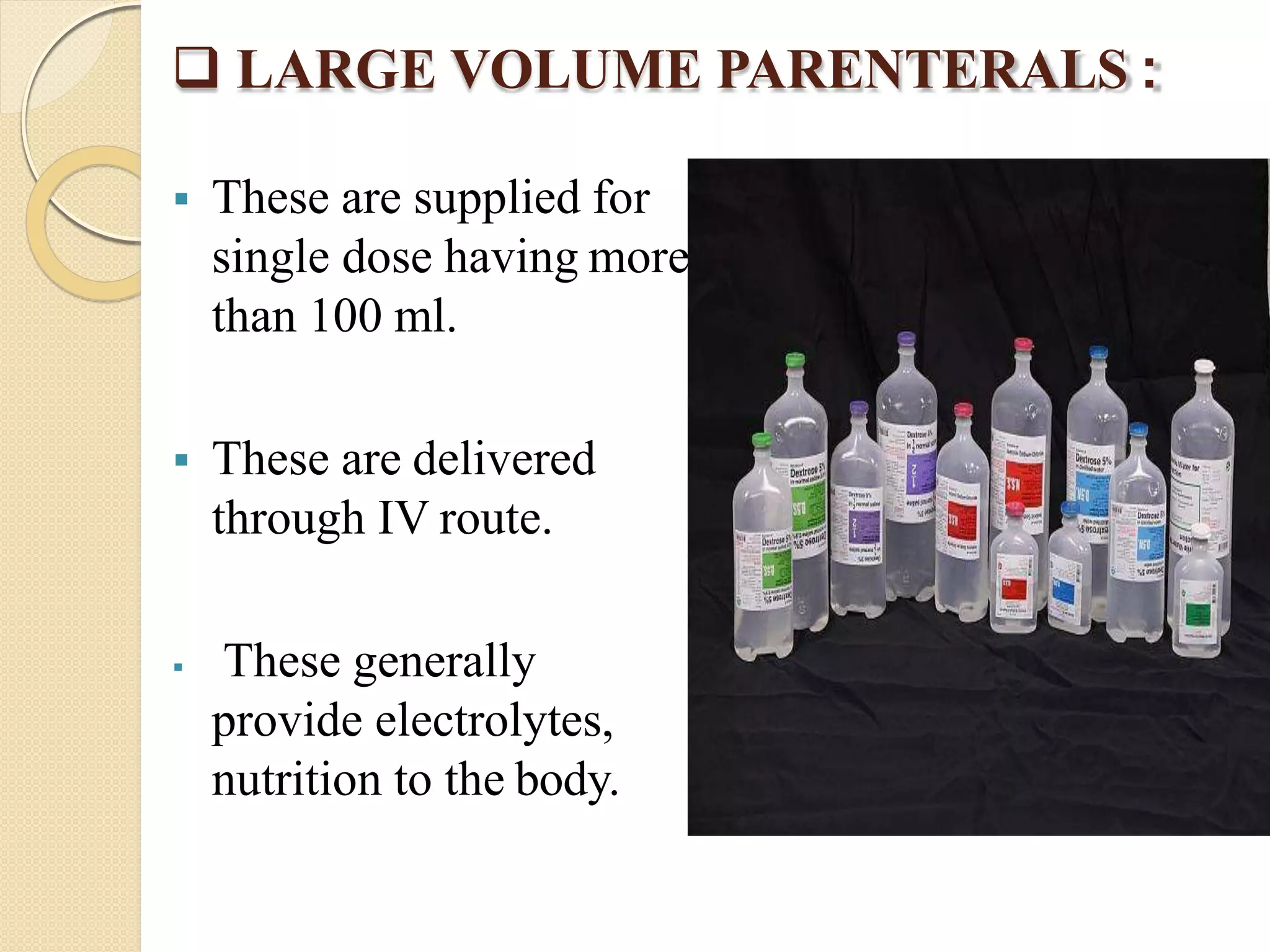 Sterile formulations – large and small volume parenterals (1).pptx