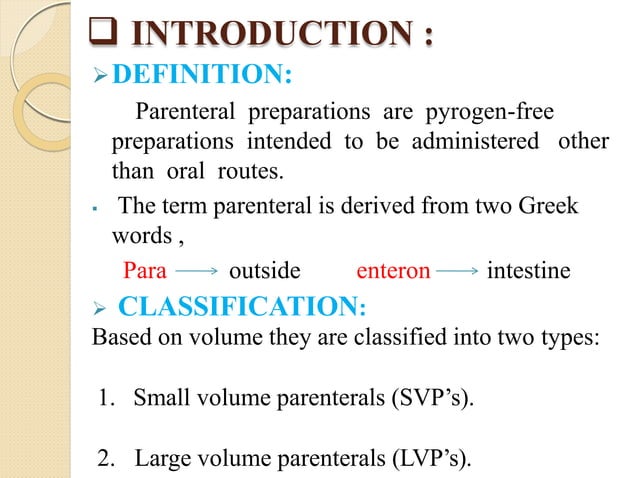 Sterile formulations – large and small volume parenterals (1).pptx ...