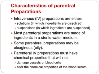 QUALITY CONTROL OF PARENTERALS,STERILE PRODUCT | PPTX