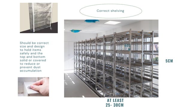 Sterile storage and transport. Storage of sterile instrument under ...