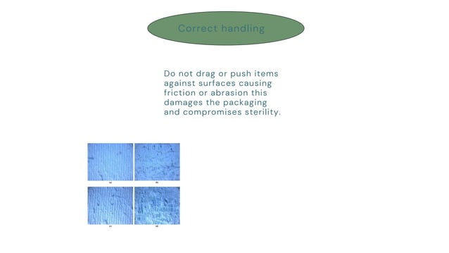 Sterile storage and transport. Storage of sterile instrument under ...
