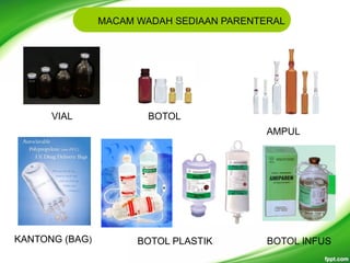 STERILISASI dasar dari pemakaian jenis alat atau obat farmasi | PPTX