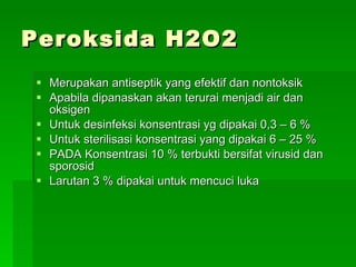 Sterilisasi dan disinfeksi | PPT
