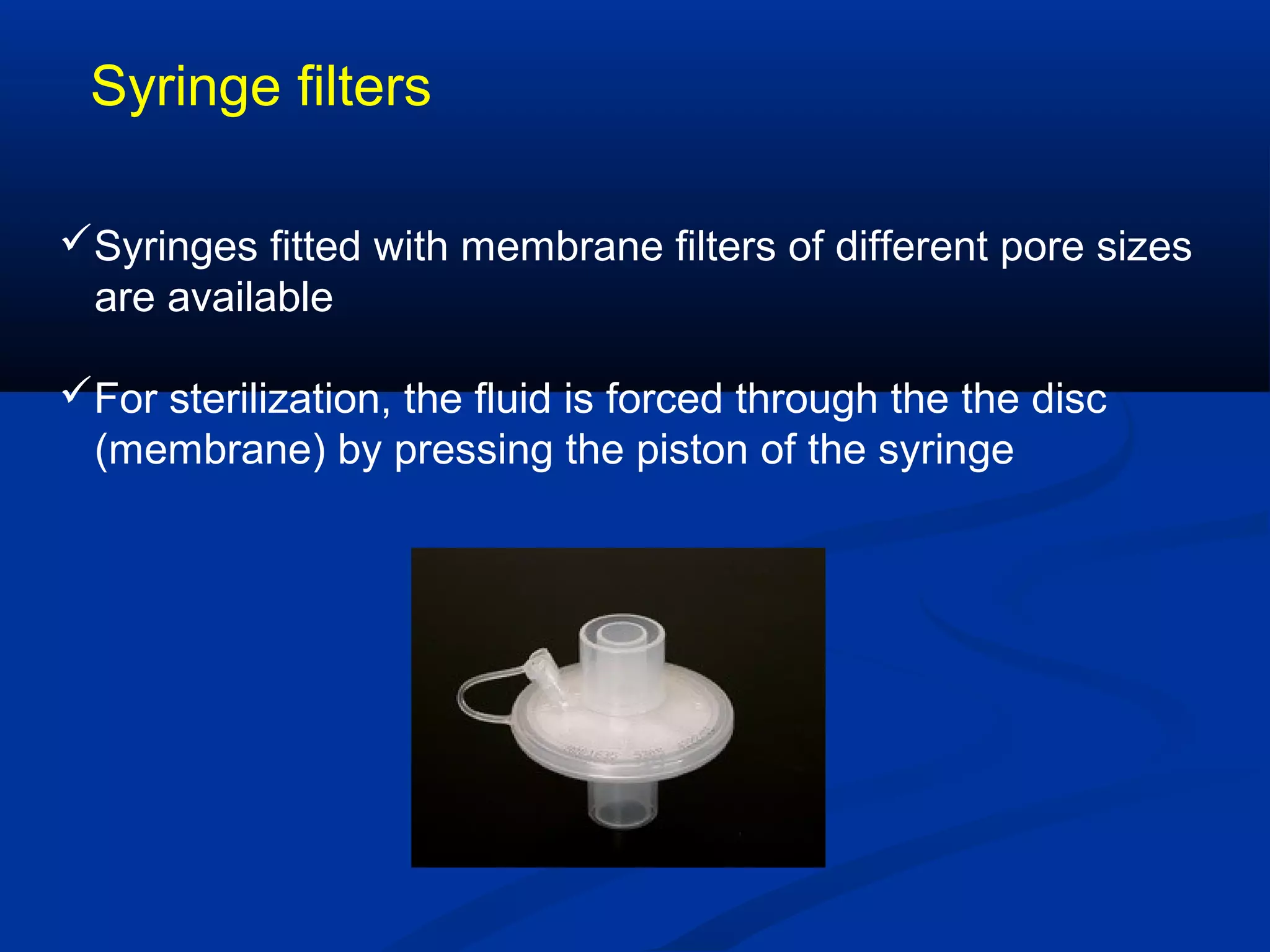 Sterilisation and disinfection | PPT