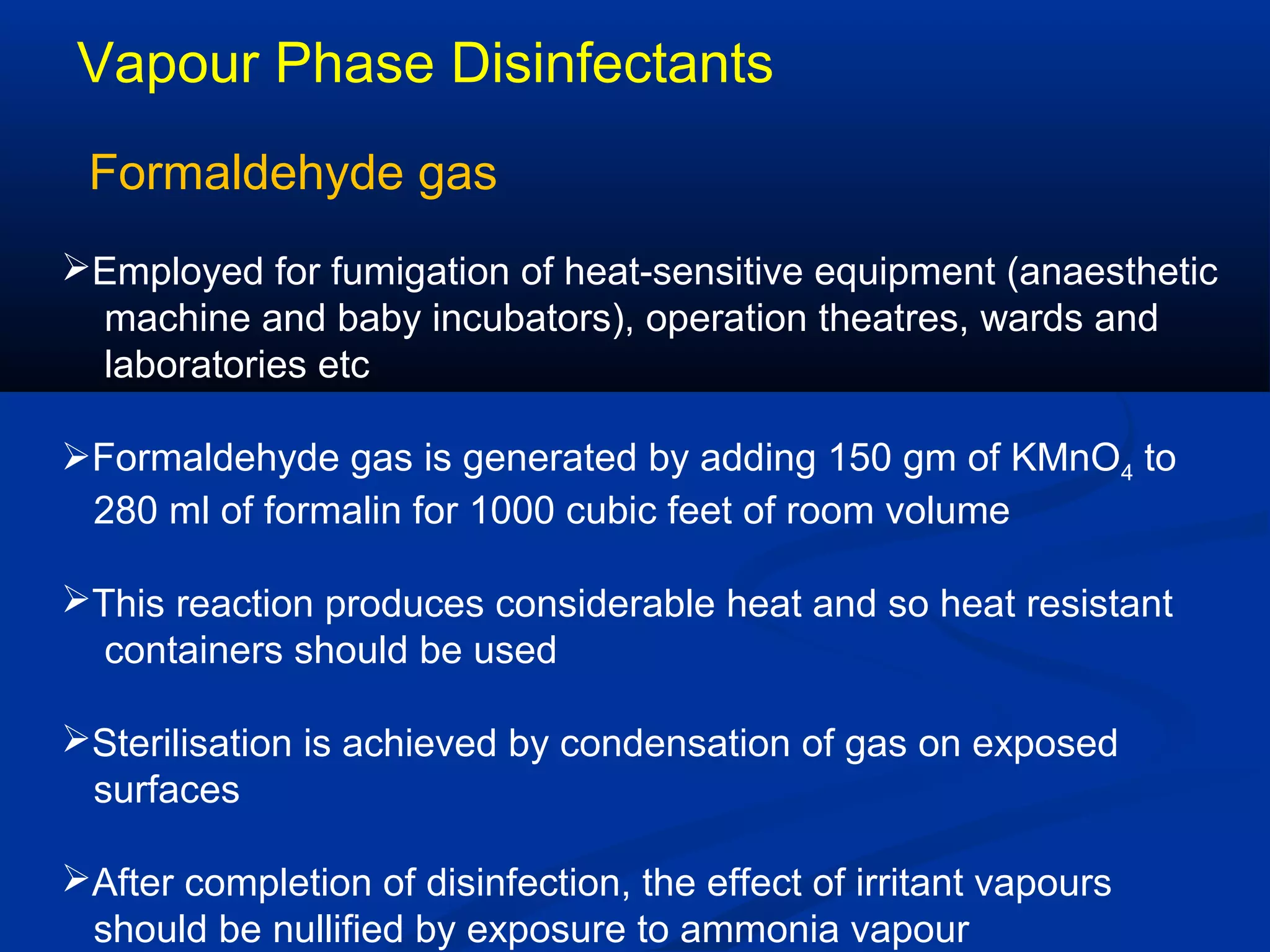 Sterilisation and disinfection | PPT