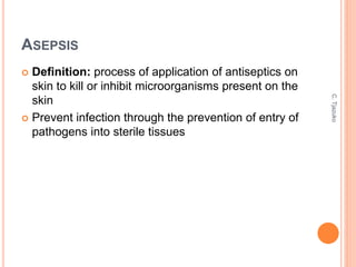 Sterilisation and disinfection | PPT