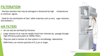 Sterilisation and its techniques | PPT