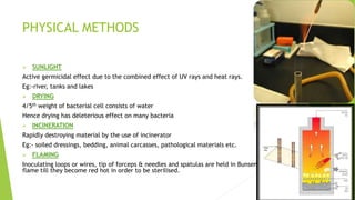 Sterilisation and its techniques | PPTX
