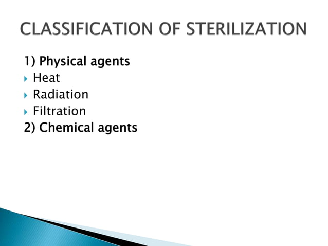Sterilization And Disinfection | PPTX
