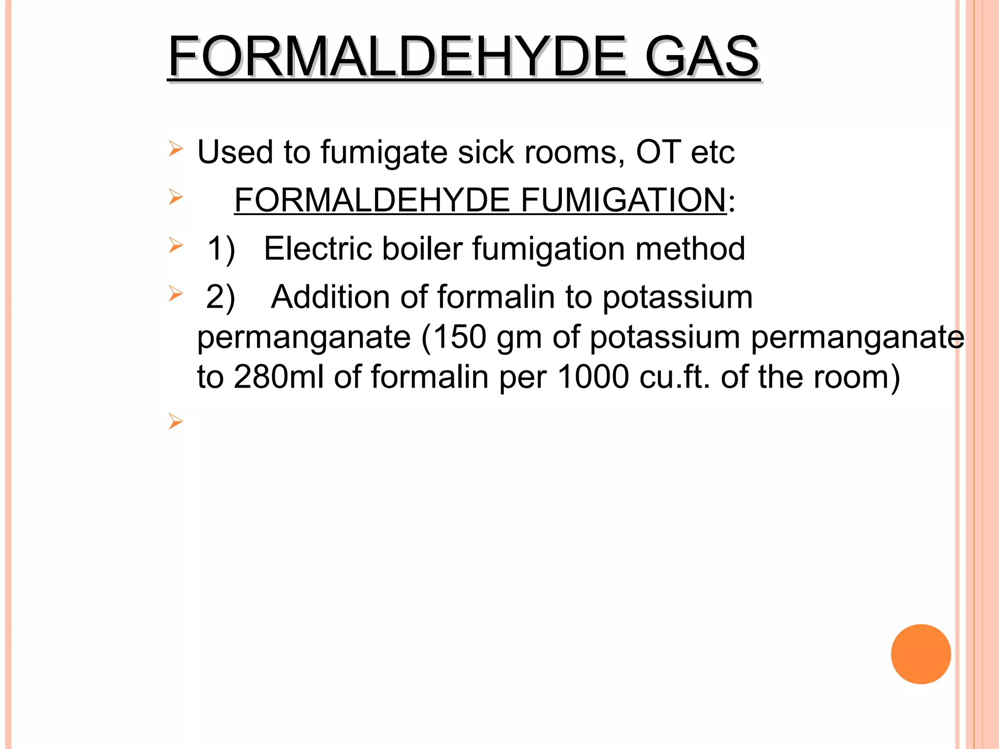 Sterilization Chemical Method | PPT