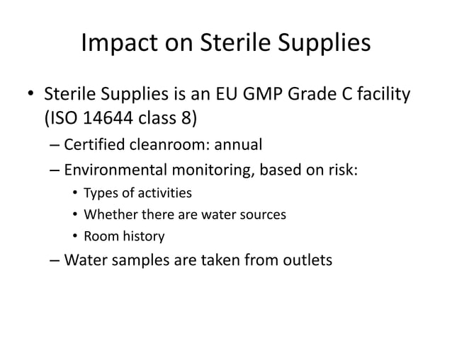 Sterility assurance | PPTX