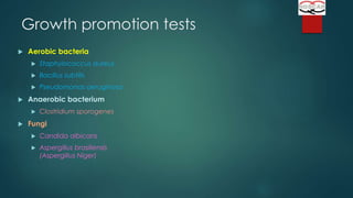 Sterility test and modern microbiological methods | PPTX